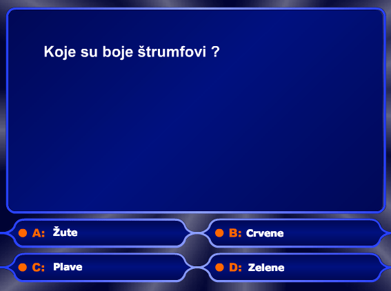 Milijunaš igrica - Tko želi biti milijunaš?